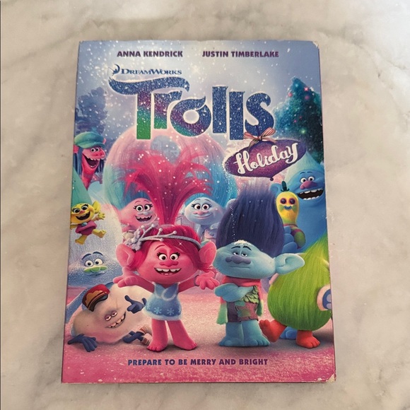 Dreamworks | Other | Dreamworks Trolls Holiday Toy Set Pink Blue Green ...
